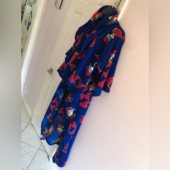 Simpsons | Other | Rare Homer Simpson Lazy Fleece Plush Wrappie Lounge ...